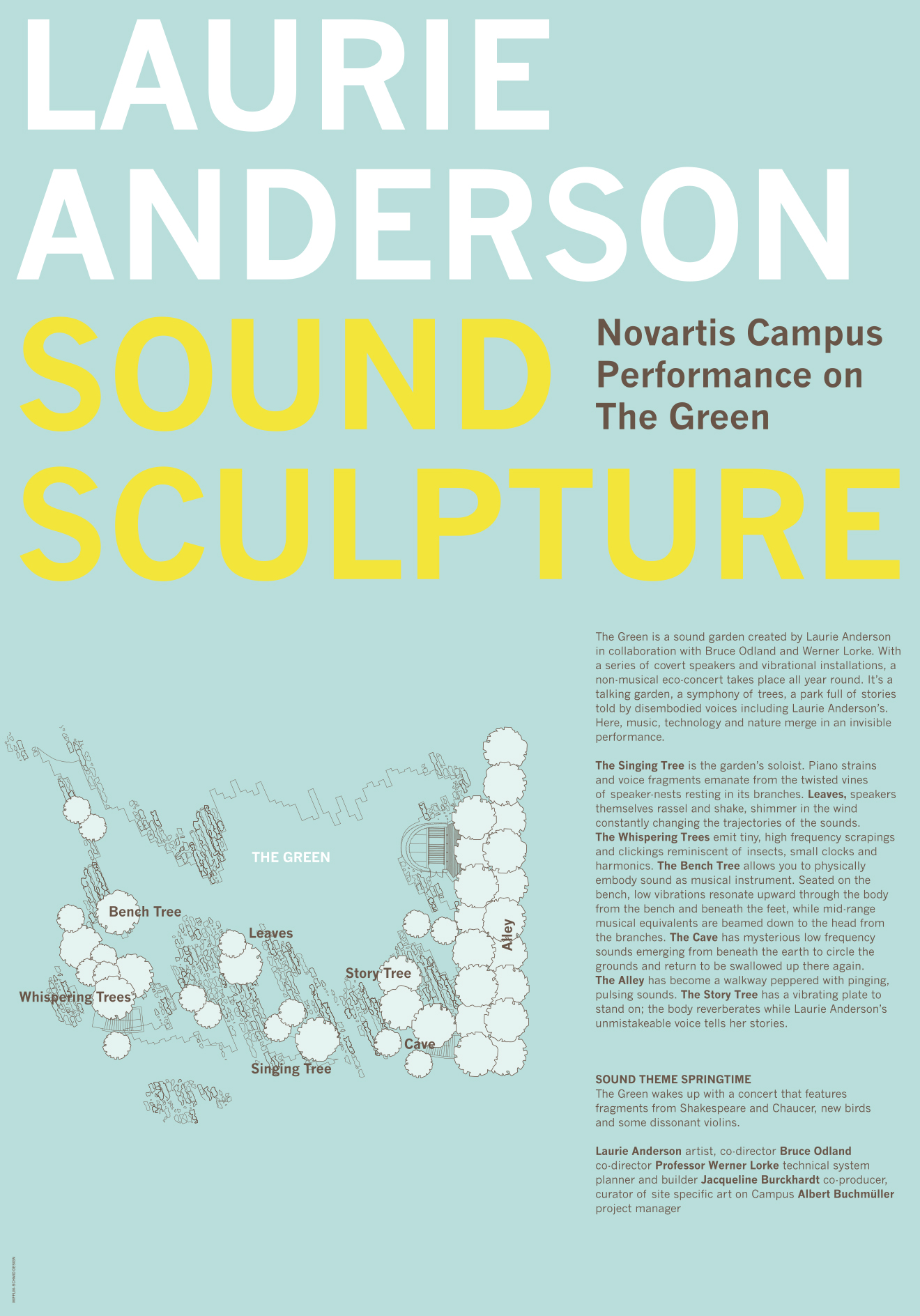 Art Installation Signage - English